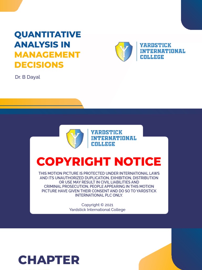 QA - Chapter 09 - Dr. B Dayal - Game Theory | PDF