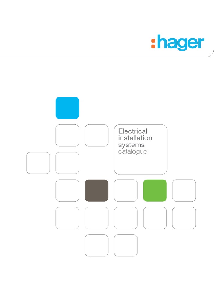 Hager Electrical Installation Systems | PDF | Relay | Electrical Wiring