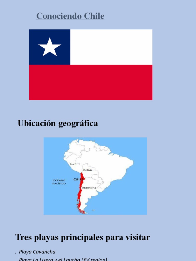 Conociendo Chile | PDF