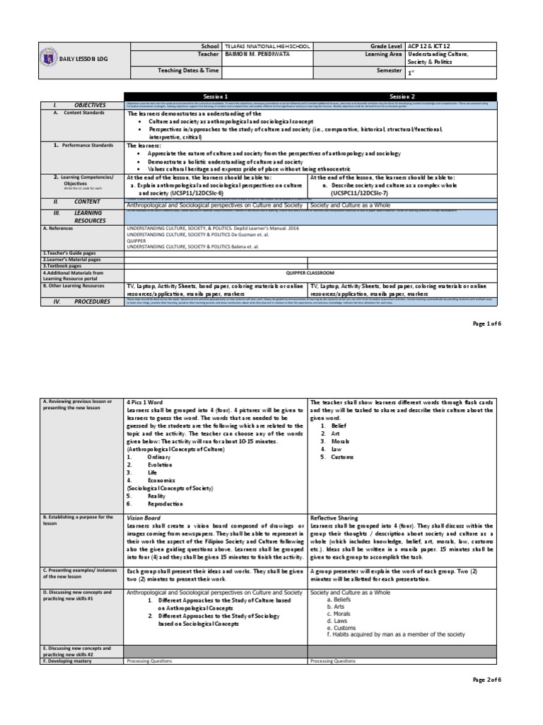 DLL Week 3 | PDF | Teaching Method | Learning
