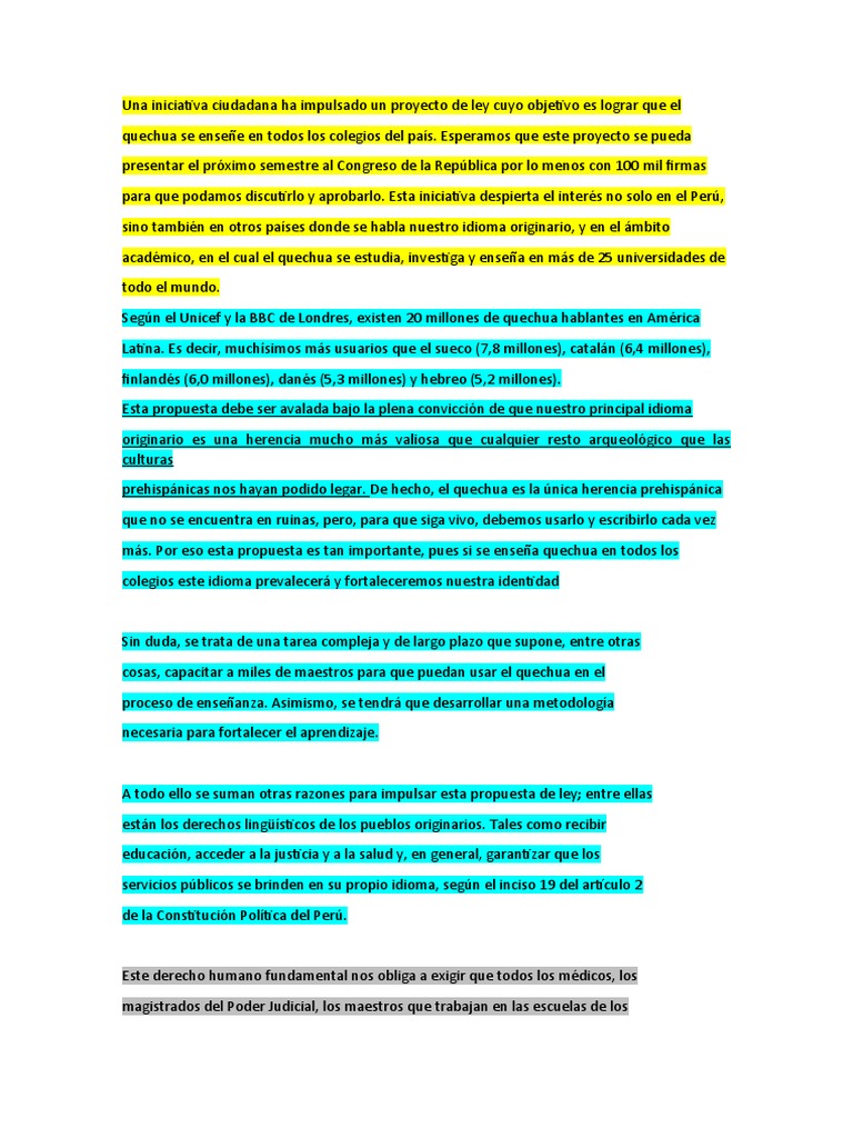 Estructurar El Texto Argumentativo LE-182 | PDF | Perú Estructurar El Texto Argumentativo LE-182 | PDF | Perú