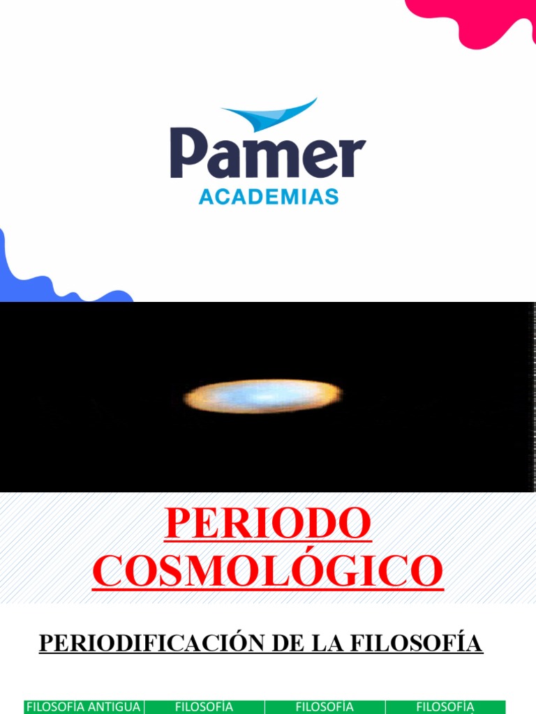 Periodo Cosmológico | PDF