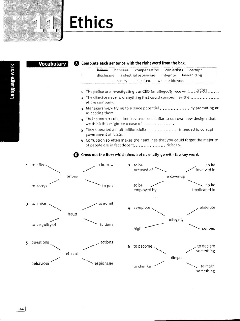 New MKT Intermediate Practice - Ethics | PDF