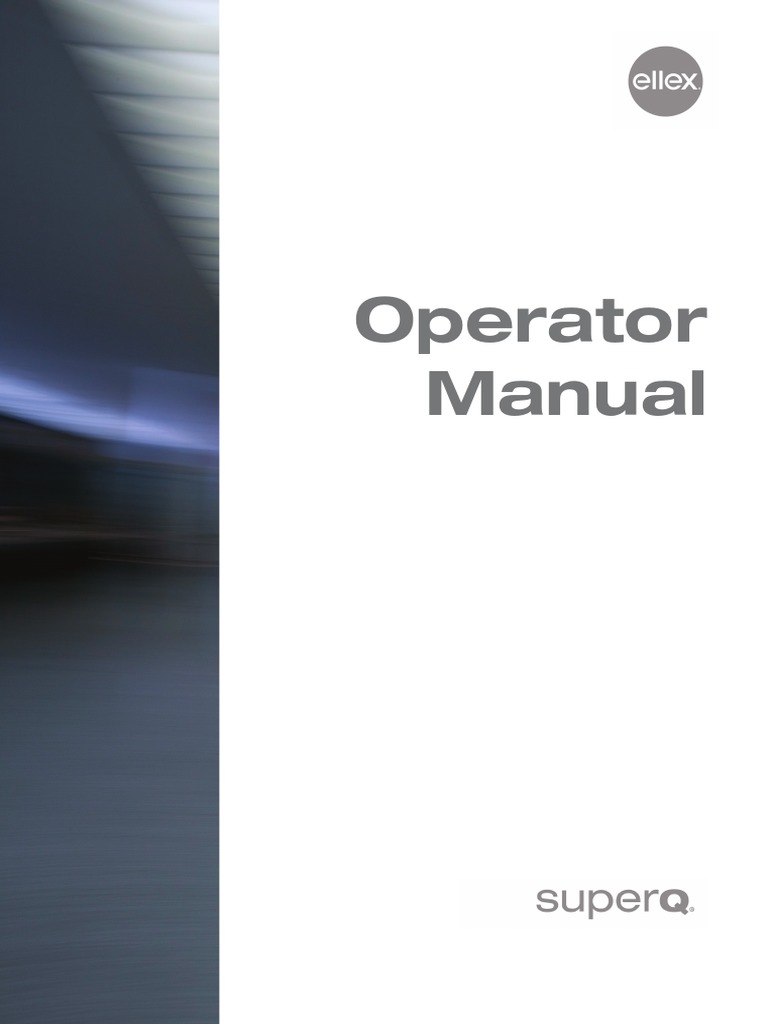 SuperQ - OM - 8434423EN - 1 - 1 Manual de Instrucciones-ENGLISH | PDF ...