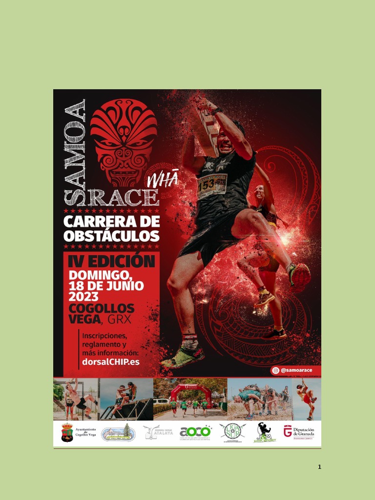 Reglamento Samoa Race Wha | PDF