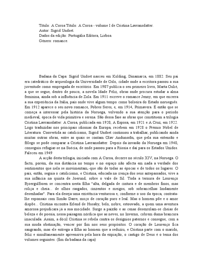 cristina-lavransdatter-portugues-pdf