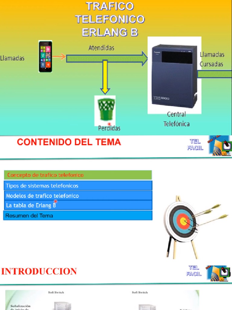 Tráfico Telefonico Erlang | PDF