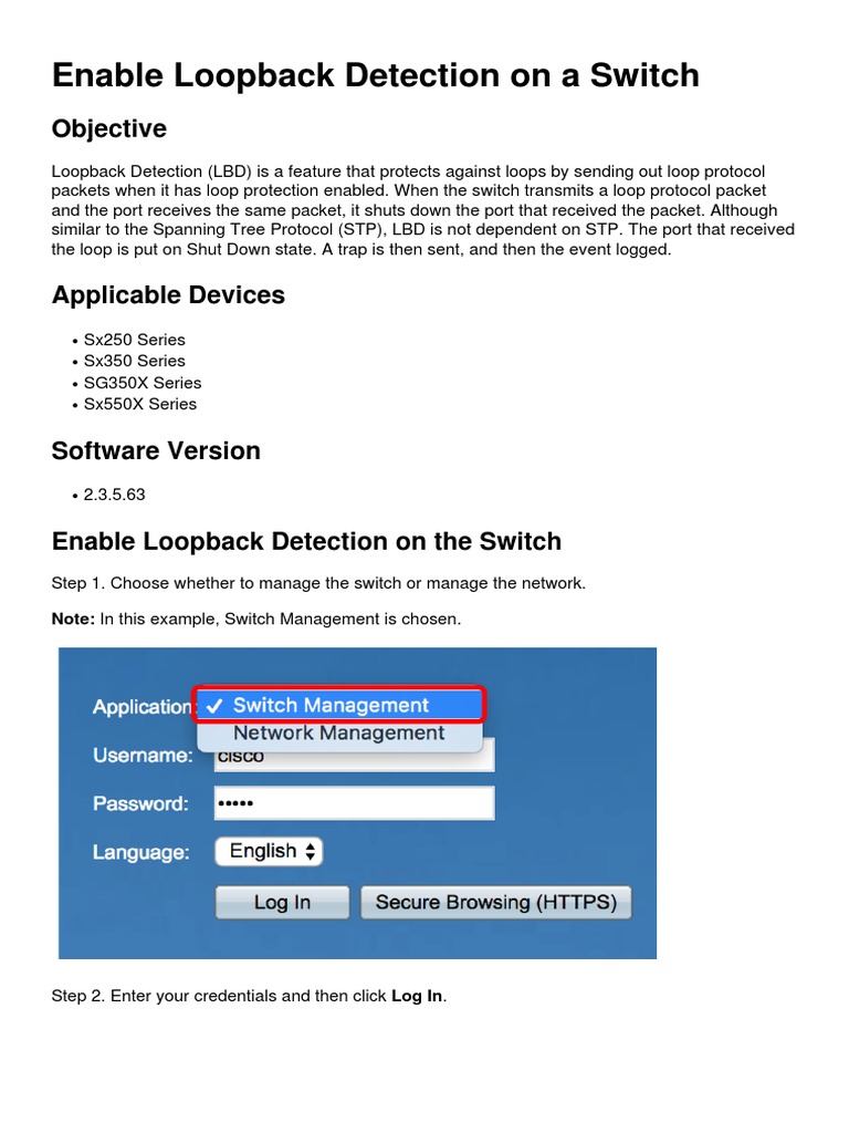 Cisco Block Loop | PDF