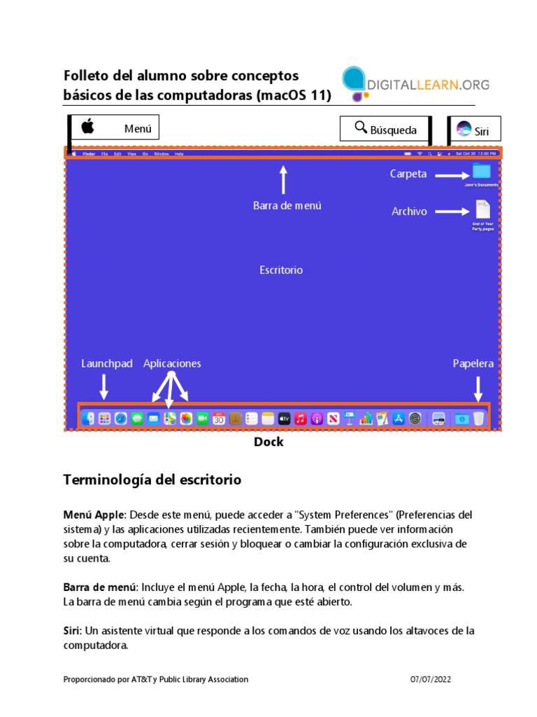 Conceptos Básicos de Mac OS X | PDF | Ventana (informática) | Archivo ...