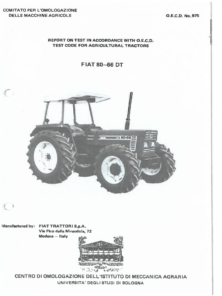 FIAT 80-66-DT Nr975 1986-Englisch | PDF