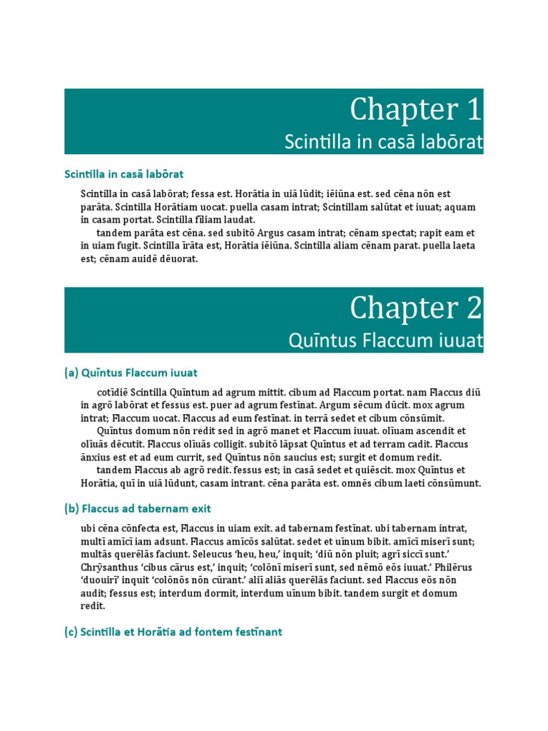 OLC 1-2.latin Text | PDF