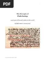 Wisdom of Amenemope: Life Instructions | PDF | Plough