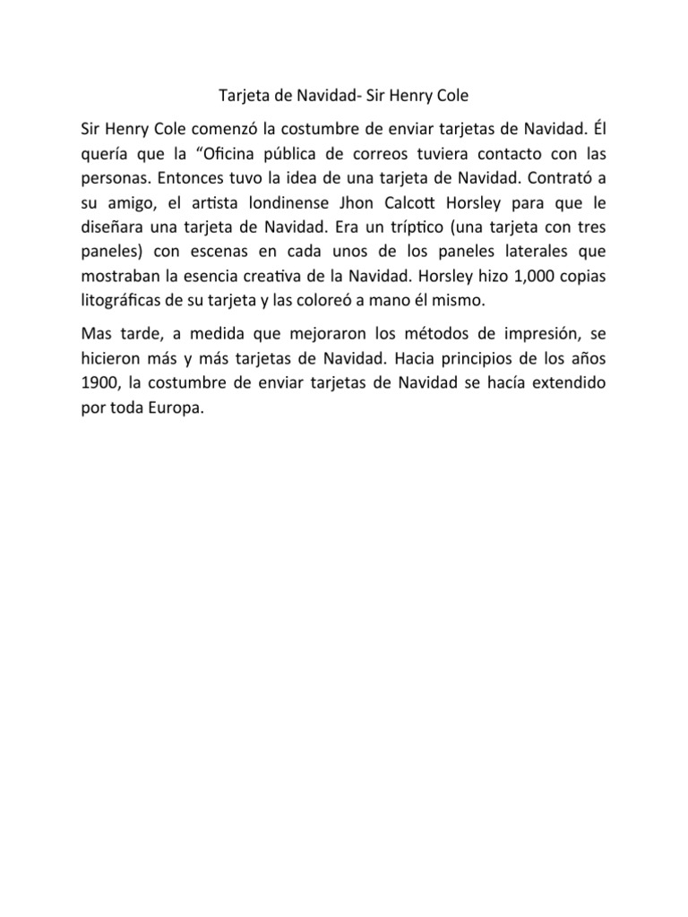 Sir Henry Cole | PDF