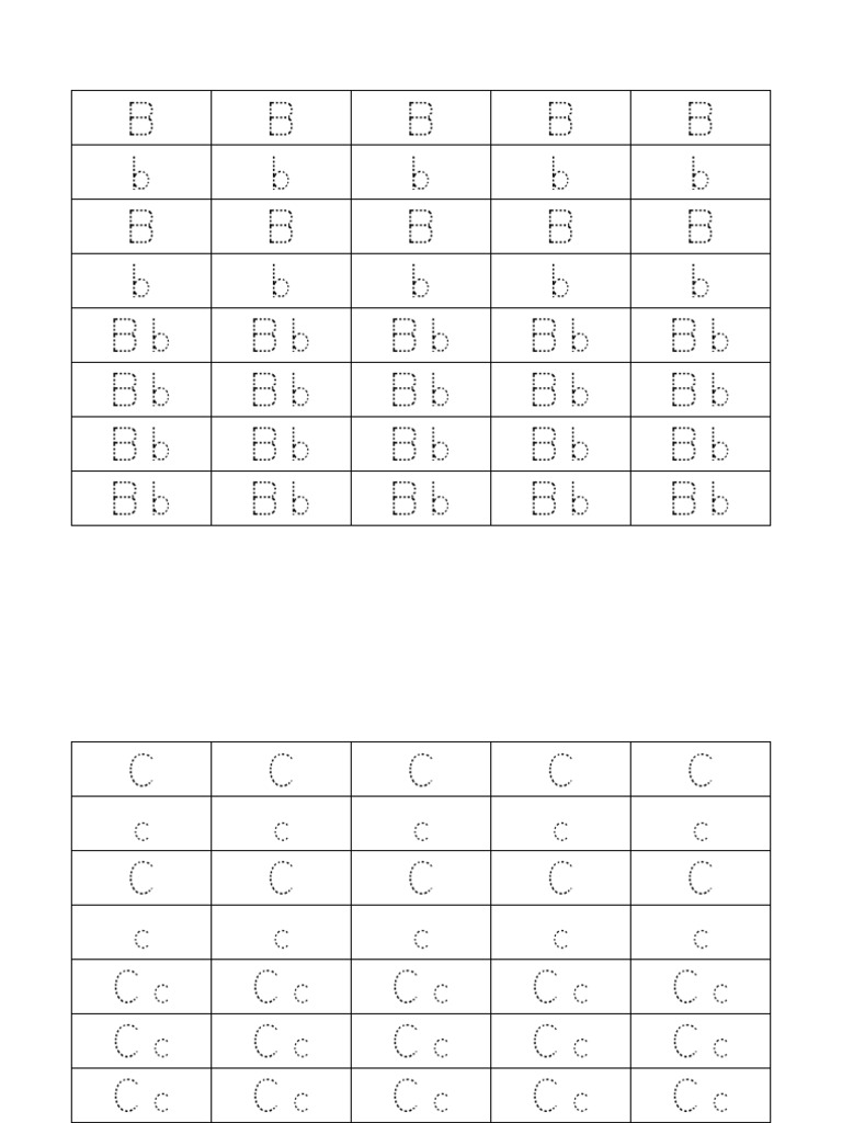 Abecedario Punteado para Imprimir | PDF