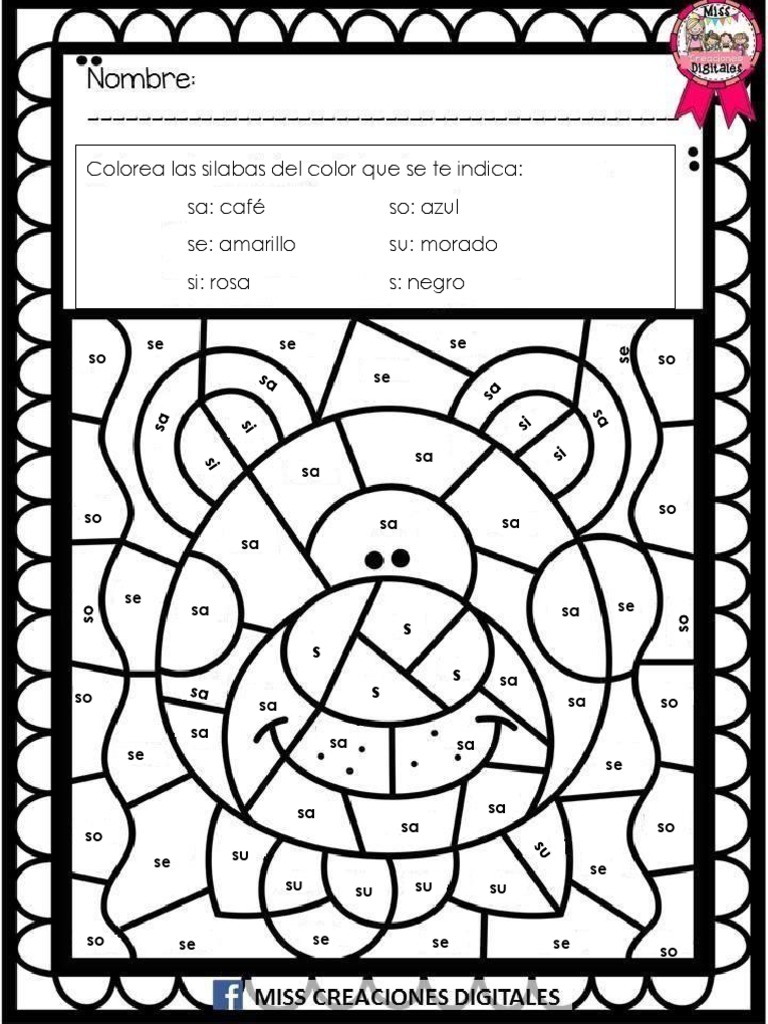 Colorea Silaba S | PDF