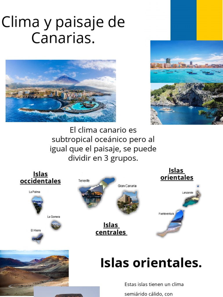 Clima y Paisaje de Canarias | PDF