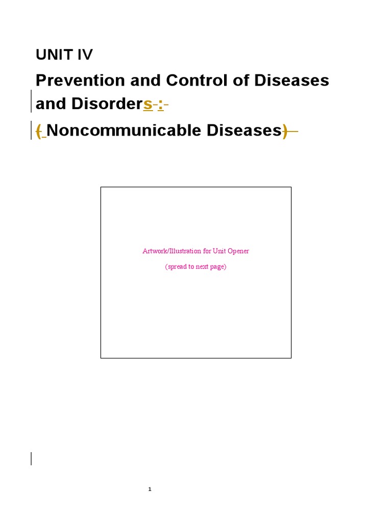 NCD Awareness for Teens | PDF | Non Communicable Disease ...