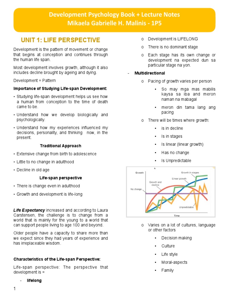 Life-span Development Overview | PDF | Child Development | Adolescence
