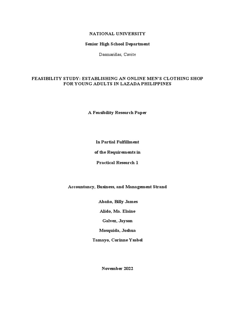 PR Paper Online Clothing Shop | PDF | E Commerce | Retail