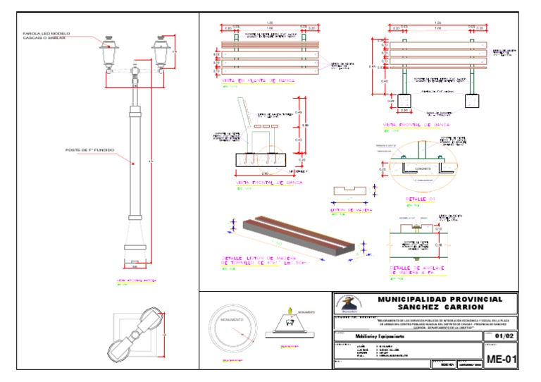 12.plano de Mobiliario y Equipamiento | PDF