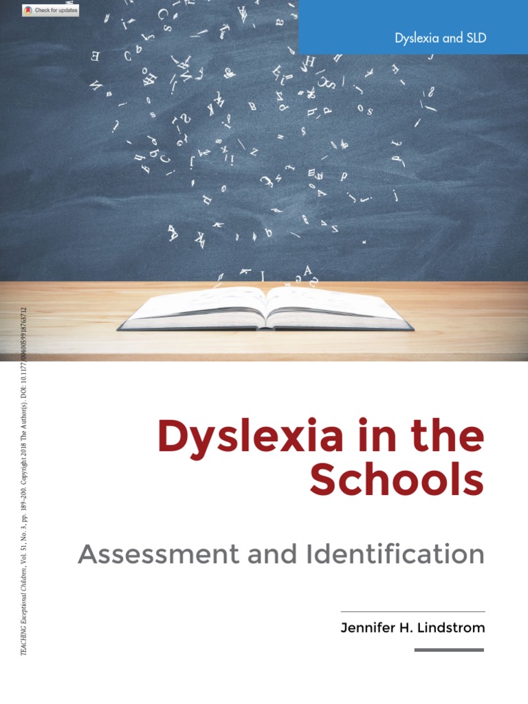 Dyslexia Tec19 Assessment | PDF | Learning Disability | Dyslexia