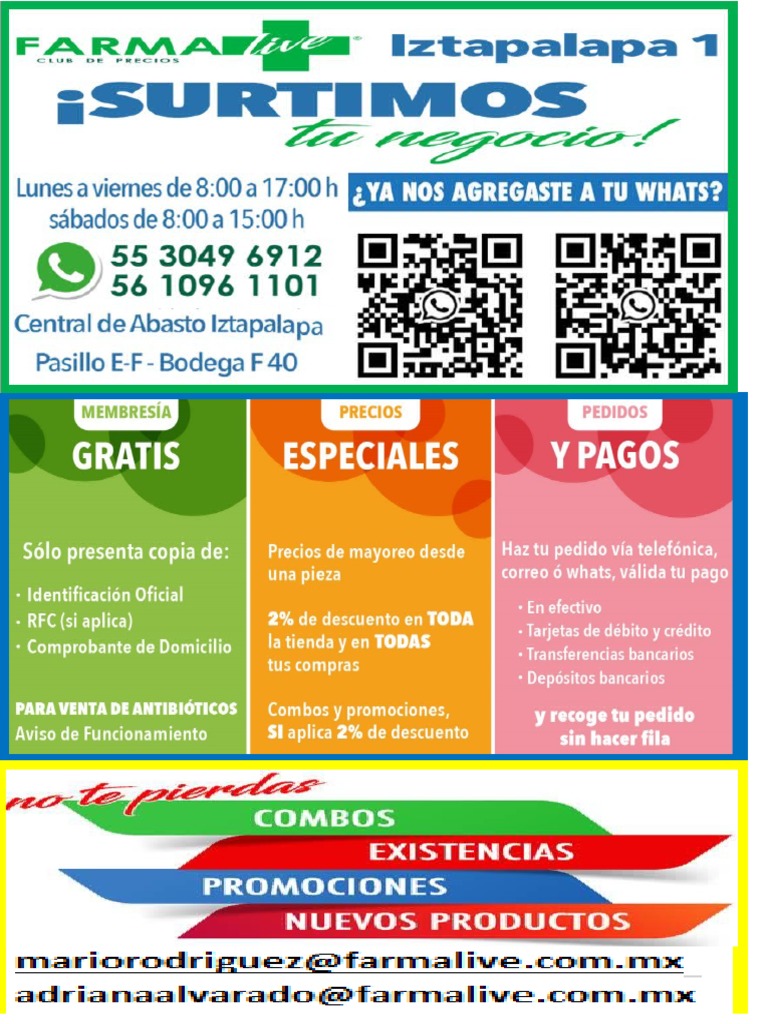 Productos con Descuento en Farmalive | PDF