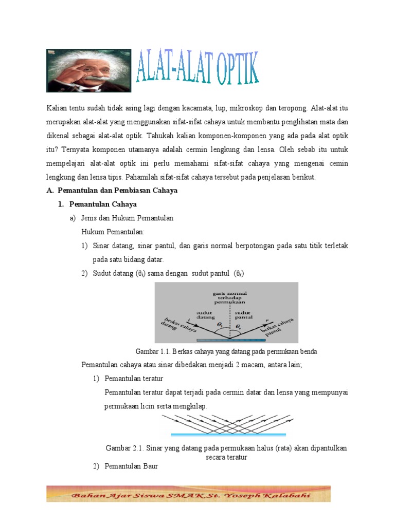 Alat - Alat Optik | PDF