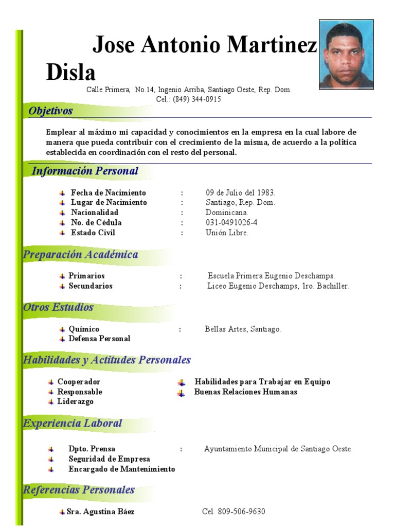 Jose Antonio Martinez Disla | PDF