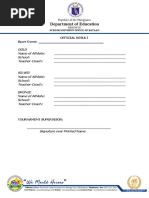 Athlete Record Form Final | PDF