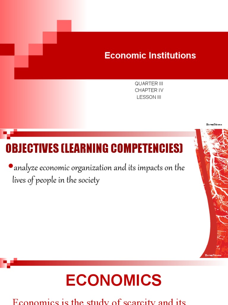 Economic Institutions | PDF