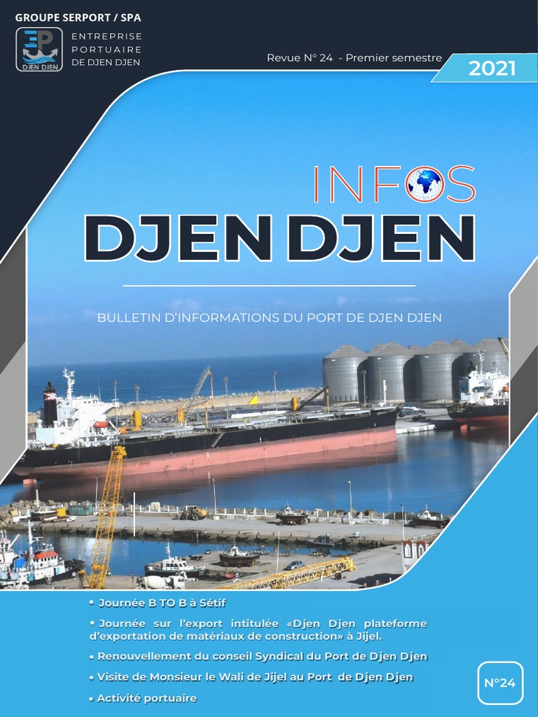 Bulletin d'Informations Port Djen Djen | PDF | Affaires