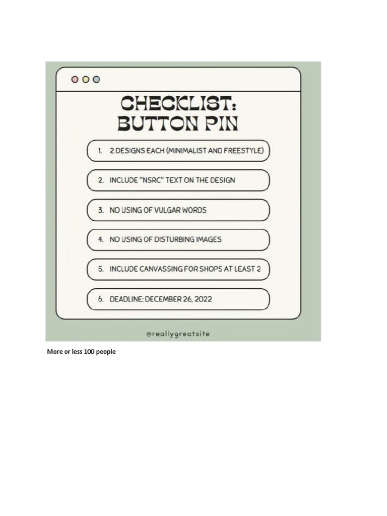 Button Pins | PDF