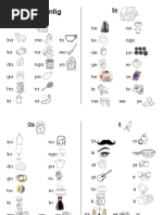 Letrang Aa Kindergarten Worksheets | PDF