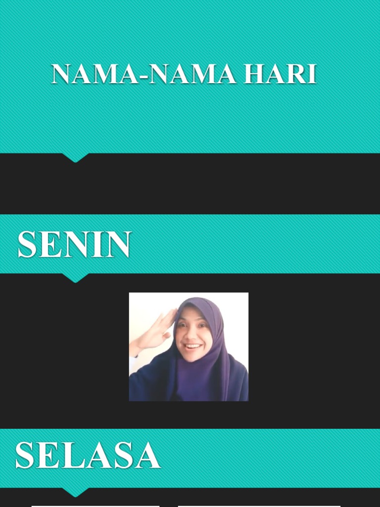 Nama-Nama Hari dalam Bahasa Indonesia | PDF | Agama & Spiritualitas