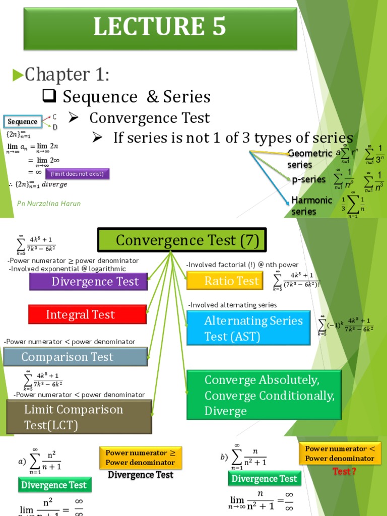 Lecture 5 - Comparison, LCT Stu | PDF | Complex Analysis | Calculus