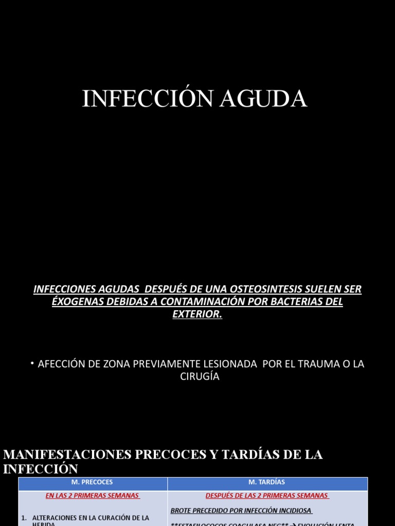 Infeccion Aguda | PDF