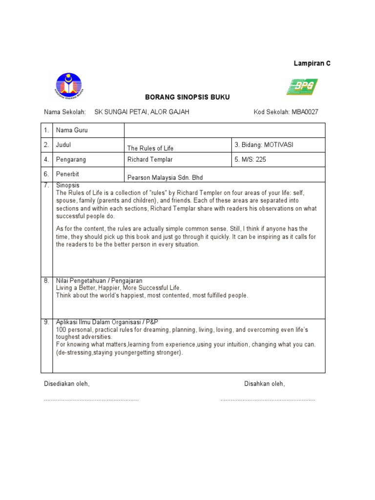 Sinopsis Ladap 2023 Pdf