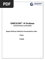 Bula de Omcilon-A Orabase | PDF