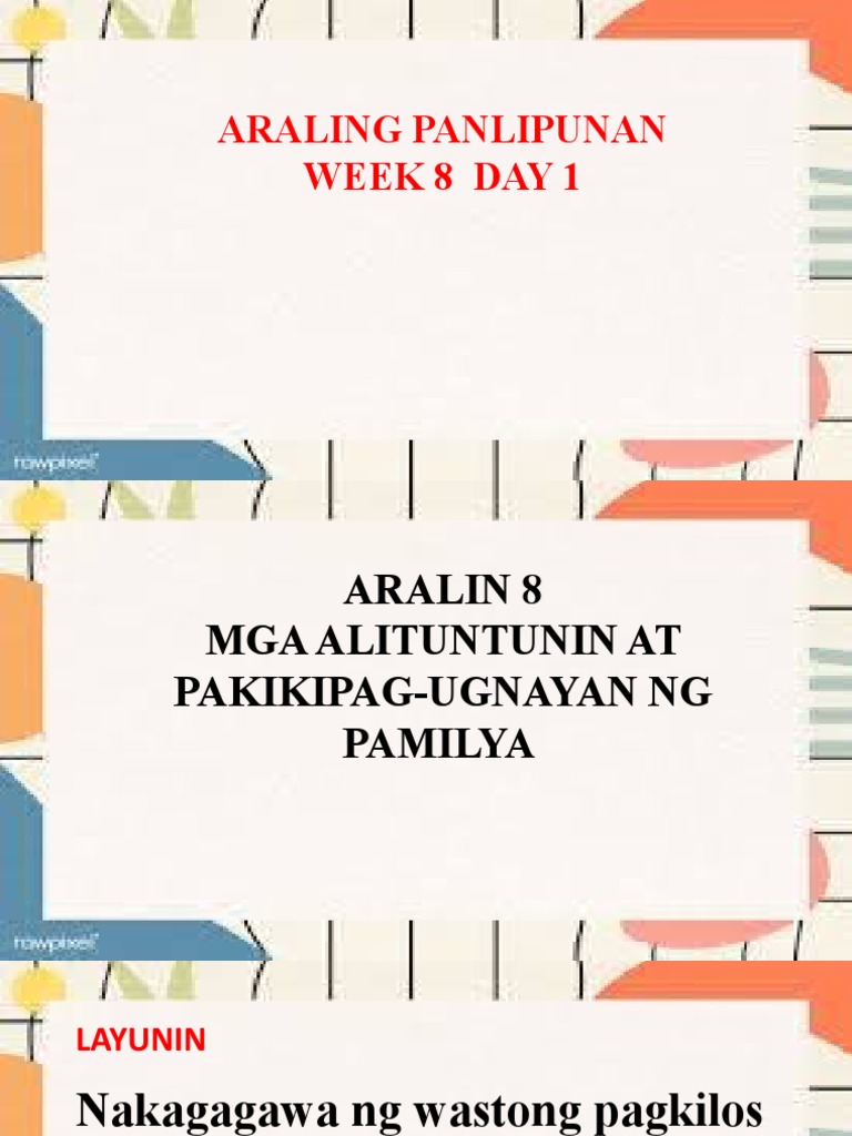 Ap1 QTR2 Week 8 Jan 16 20 Day 1 2 | PDF