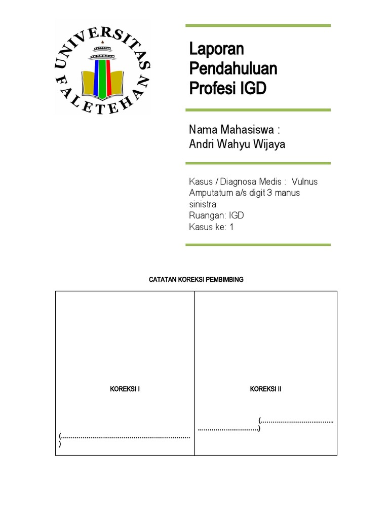 LP Igd Trauma Andri | PDF