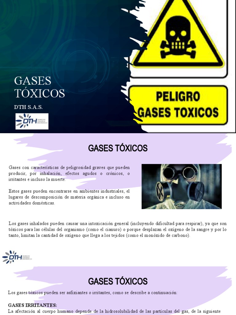 Gases Tóxicos | PDF