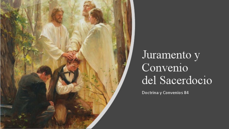 Juramento y Convenio Del Sacerdocio | PDF