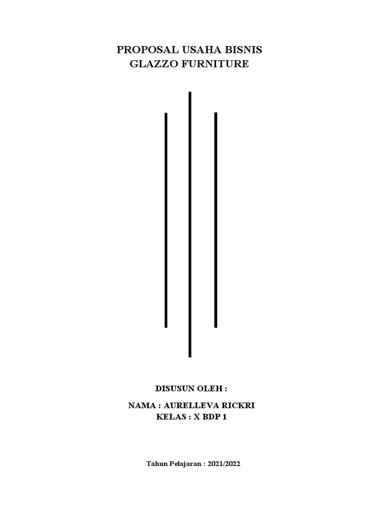 Proposal Usaha Bisnis | PDF | Karier & Perkembangan | Bisnis