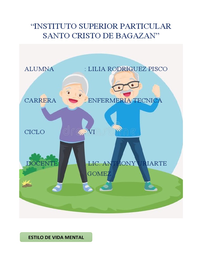 La Salud Es Un Estado Completo de Bienestar Físico | PDF