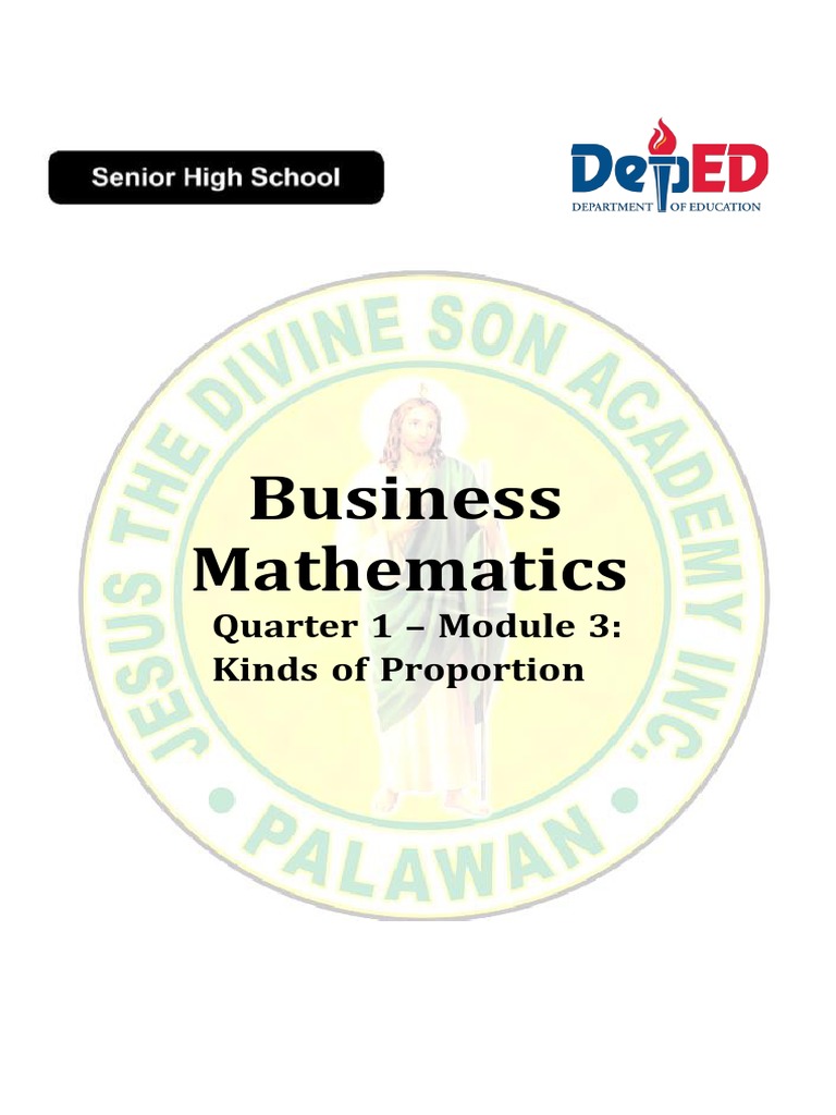 Bus Math M3 | PDF | Ratio | Learning