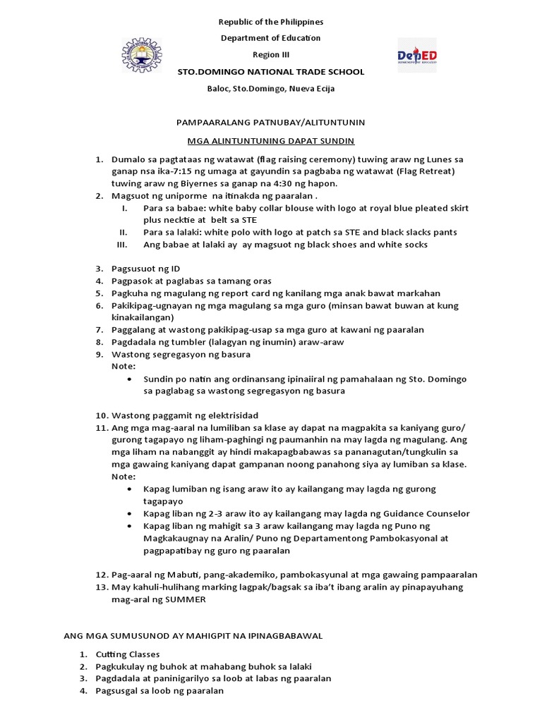 Rules and Regulation | PDF