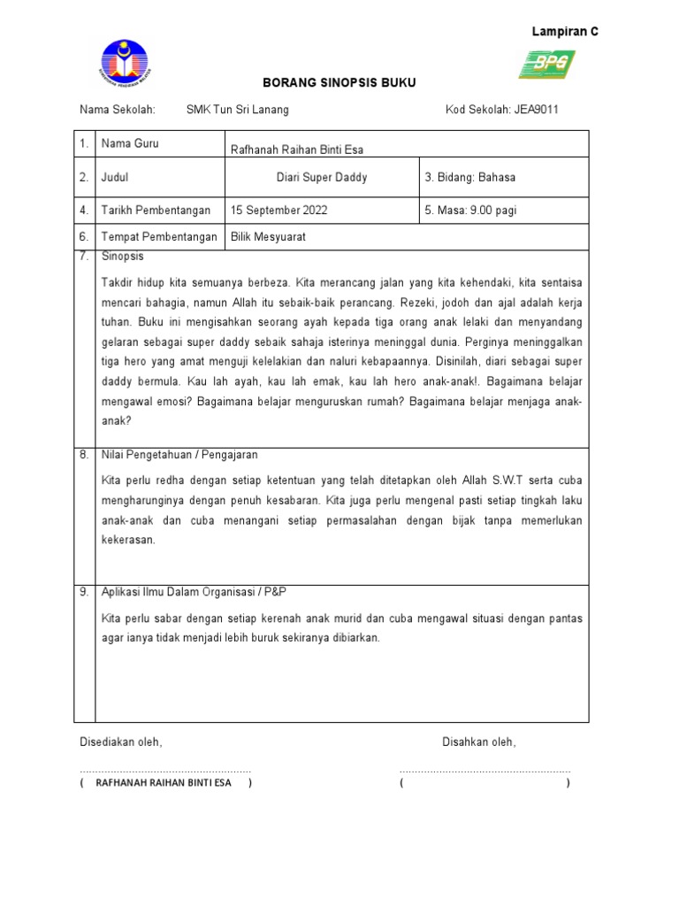 Sinopsis Buku Diari Super Daddy | PDF | Karier & Perkembangan | Kesehatan Holistik