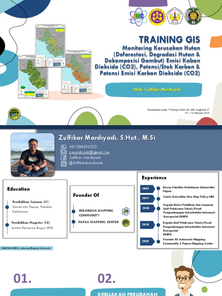 PENGANTAR TRAINING GIS EMISI GRK IMC - ZULFIKAR (10 Maret 2022) | PDF | Sains & Matematika