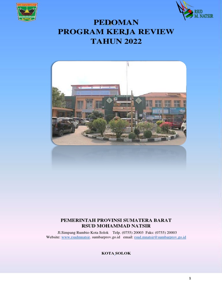 Program Kerja Tim Review 2022 | PDF