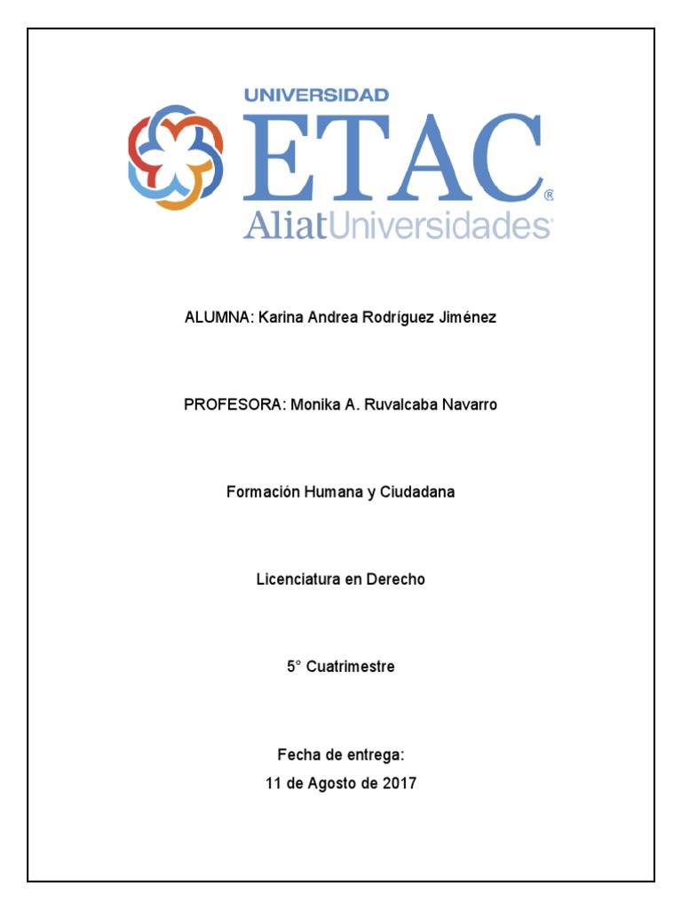 Formacion Humana Y Ciudadana Pdf